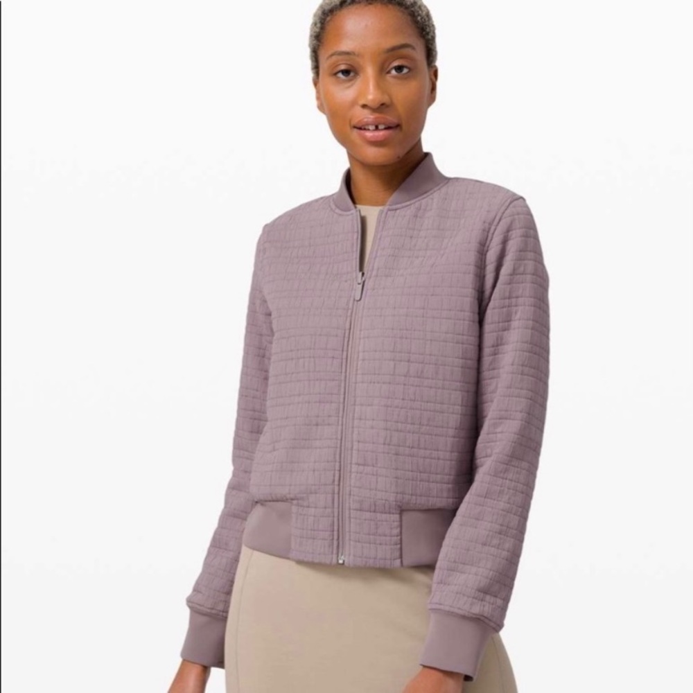 Lululemon Serene Reversible Bomber Jacket - Gem